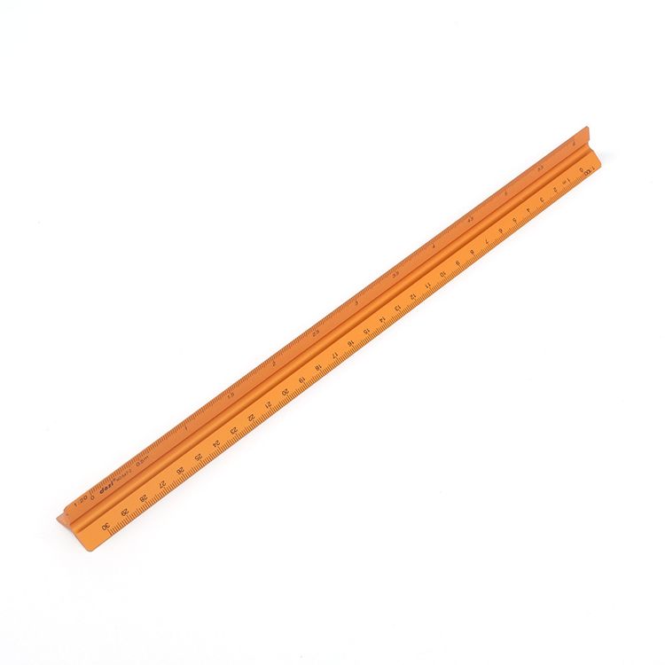 알루미늄 삼각 스케일자30cm 브론즈 제도 저배율 홈플러스 택배배송