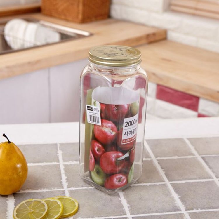 사각용기 실용적인 N61434afa79 4호 2000ml 유리반찬통 유리용기 밀폐용기 홈플러스 택배배송