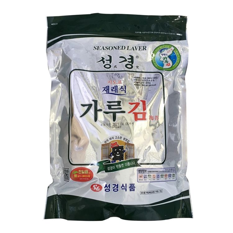 지도표 성경김 고급 재래식 김가루 1kgx4봉 조미김 홈플러스 택배배송