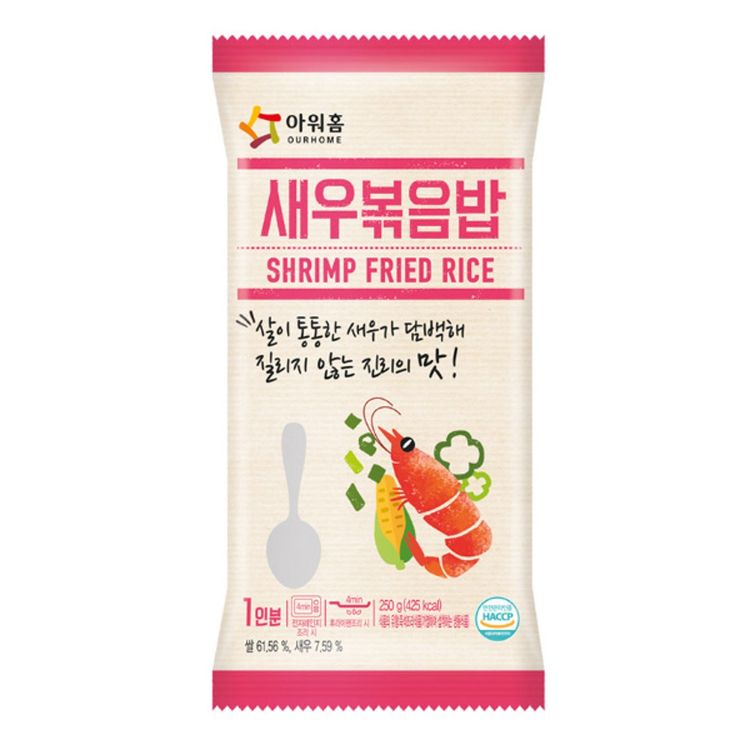 푸른들마켓 아워홈 새우볶음밥250g 홈플러스 택배배송