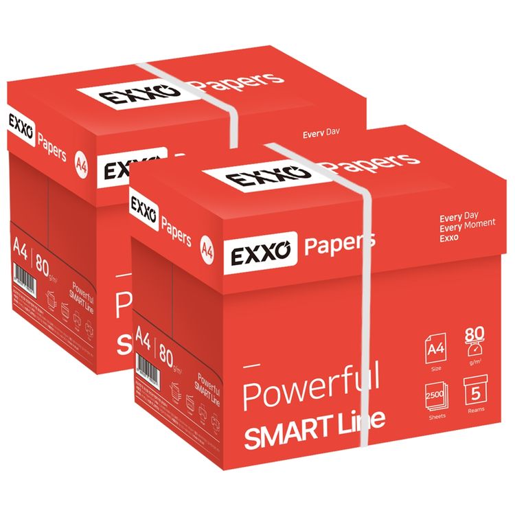엑소 스마트라인 A4 복사용지(A4용지) 80g 2BOX(5000매) | 홈플러스 택배배송