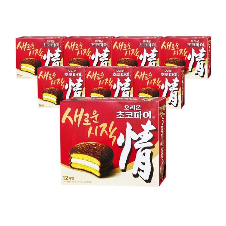더반 오리온 초코파이468g X 8곽1박스 홈플러스 택배배송