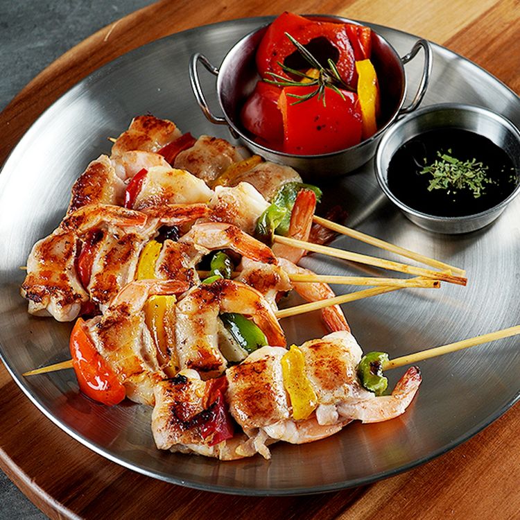 삼겹새우롤꼬치 5꼬치매운고추소스 120g 홈플러스 택배배송