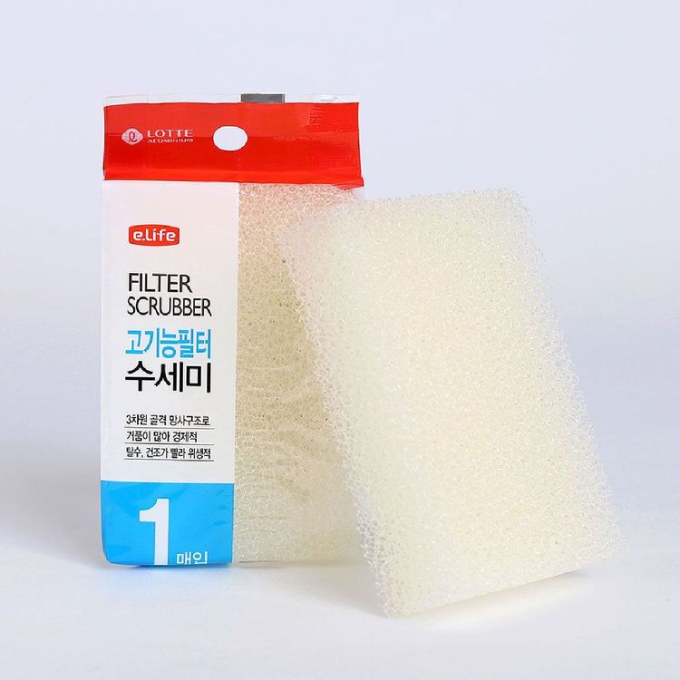 이라이프 고기능 필터 수세미 흠집방지 스펀지 홈플러스 택배배송