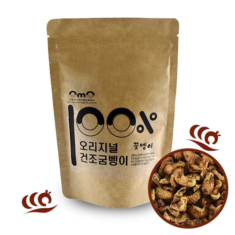 굼벵이 꽃벵이 식용 곤충 건조밀웜 흰점박이꽃무지 오엠오 80g 간식 단백질보충제 홈플러스 택배배송