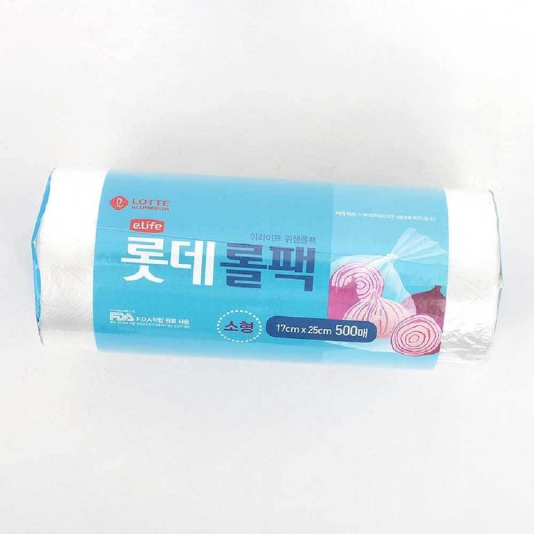 위생봉투 소형 일회용비닐팩 위생 500매 롤백 홈플러스 택배배송