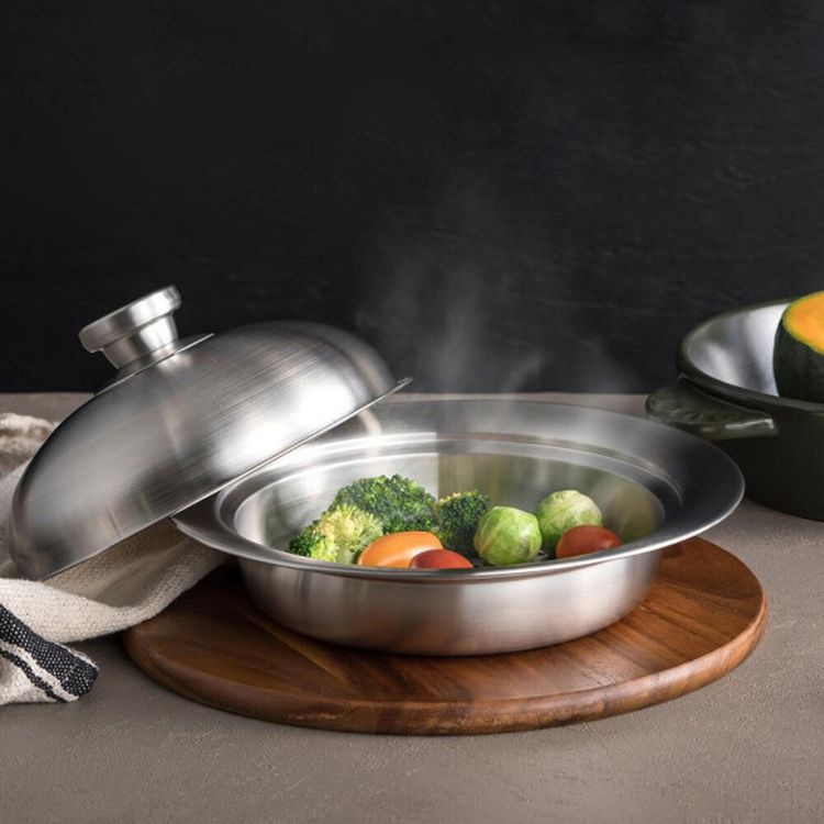 스텐 돔스티머 만두 야채 찜판 찜채반 돔형찜기 홈플러스 택배배송