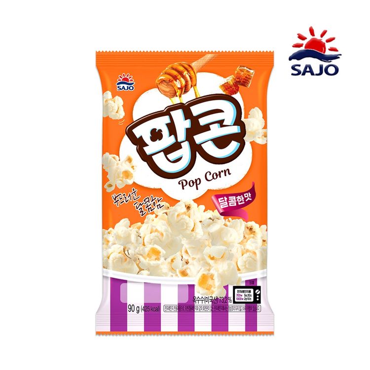 사조대림 전자레인지 팝콘 달콤한맛 80g 10개묶음 홈플러스 택배배송