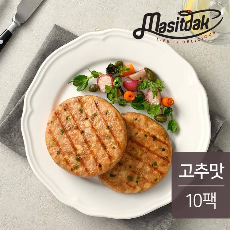 맛있닭 안심 스테이크 고추맛 100gx10팩1kg 홈플러스 택배배송