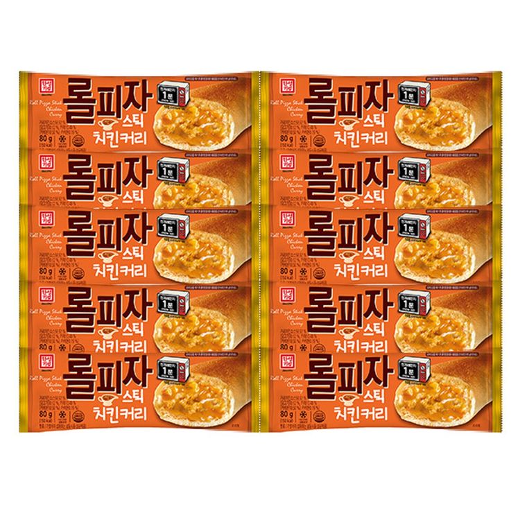 한성기업 롤피자스틱 치킨커리 80gx10개 홈플러스 택배배송