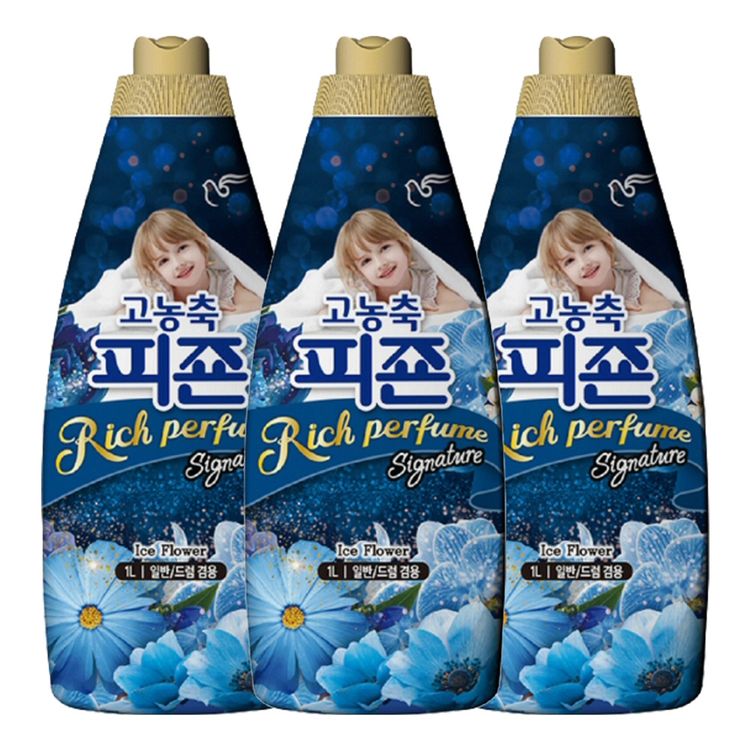 피죤 고농축 리치퍼퓸 시그니처 아이스플라워 1l X 3개 홈플러스 택배배송