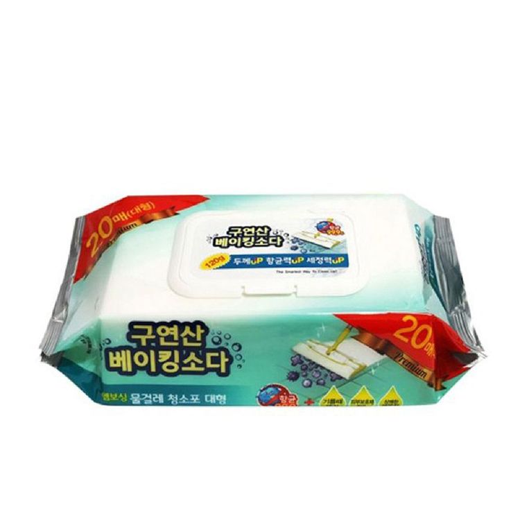두꺼운엠보싱 N92116f751c 베이킹소다 청소용물티슈 청소포 물걸레 홈플러스 택배배송
