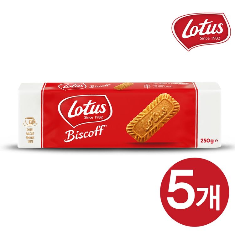 로투스 비스코프 비스켓 250gx5개간식과자커피 홈플러스 택배배송