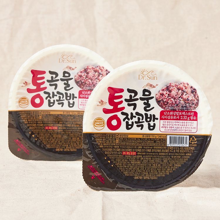 선재광 닥터선 늘선한 통곡물 잡곡밥 150g X 10개 햇반 즉석밥 홈플러스 택배배송