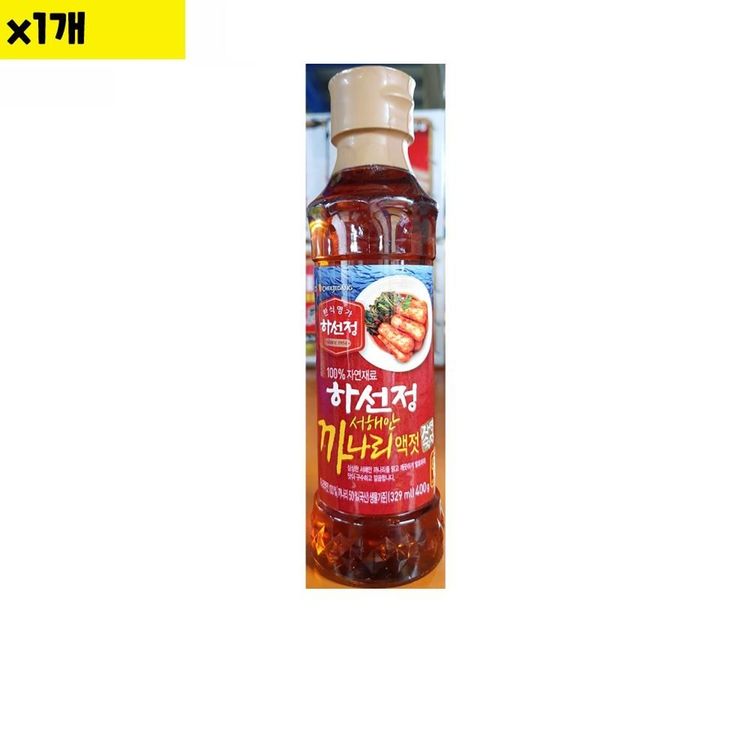 까나리액젓 하선정 400g 1개 홈플러스 택배배송