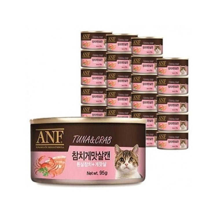 ANF 고양이 참치 게맛살 습식 통조림 95g 24개 간식 | 홈플러스 택배배송