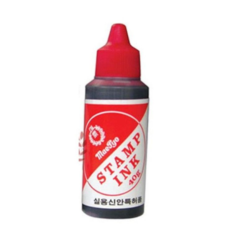 매표 유성스탬프잉크 적색40g 홈플러스 택배배송
