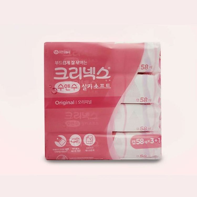 My 크리넥스 수앤수 실키소프트 캡형 물티슈 홈플러스 택배배송