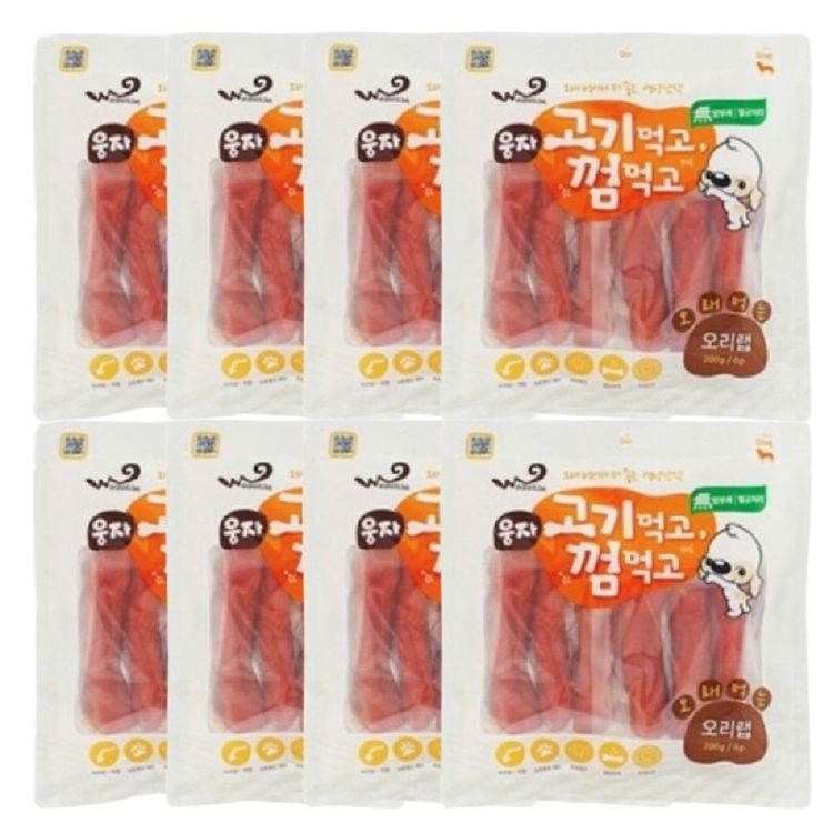 강아지 오리고기 스틱 6개입 8p 애견 영양 개껌 간식 홈플러스 택배배송