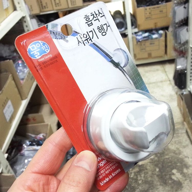 물아낌 흡착식 샤워기헹거 샤워행거 지지 수전부속 홈플러스 택배배송