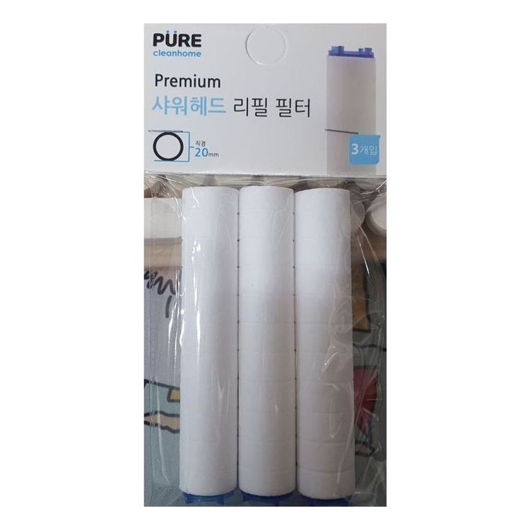 샤워헤드 실용적인 N60838f9b2b 리필 정수필터3개입 홈플러스 택배배송