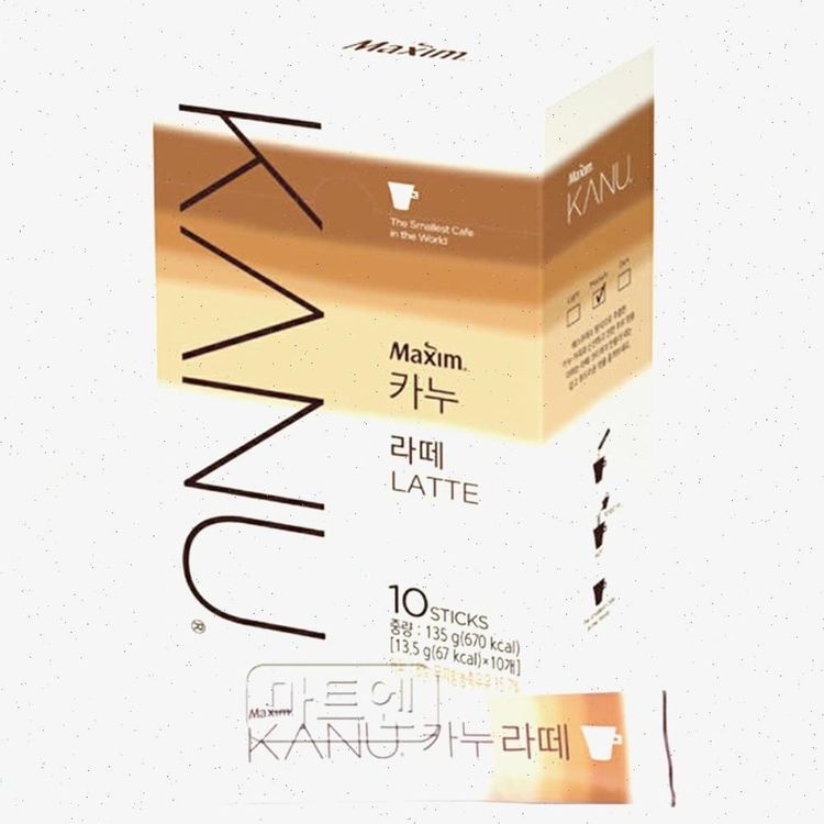 맥심 카누 라떼 135g 10t 1갑 커피 인스턴트 홈플러스 판매자택배