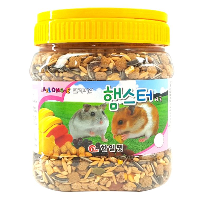 재롱이 프리미엄 햄스터사료 용기형 800g 홈플러스 택배배송