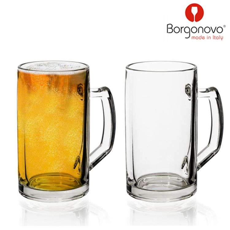 맥주잔 480ml 2P 손잡이 투명 호프잔 업소용 가정용 유리컵 | 홈플러스 택배배송