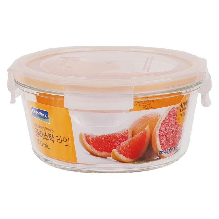 글라스락 실용적인 N6143aa9ef3 원형 유리 밀폐 용기 730ml 홈플러스 판매자택배