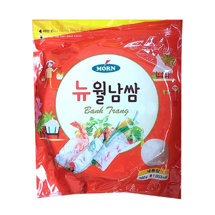 몬 뉴 월남쌈 원형16cm 300g X 2개 원형월남쌈 월남쌈 월남쌈재료 라이스페이퍼 쌈요 홈플러스 판매자택배
