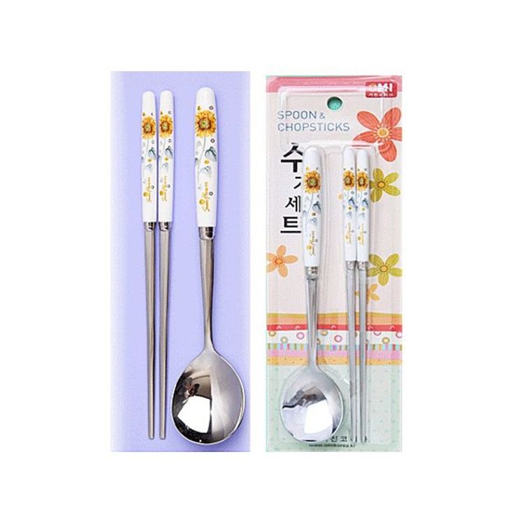 타원 실용적인 N60974f171 수저세트 대사이즈 골드해바라기 홈플러스 택배배송