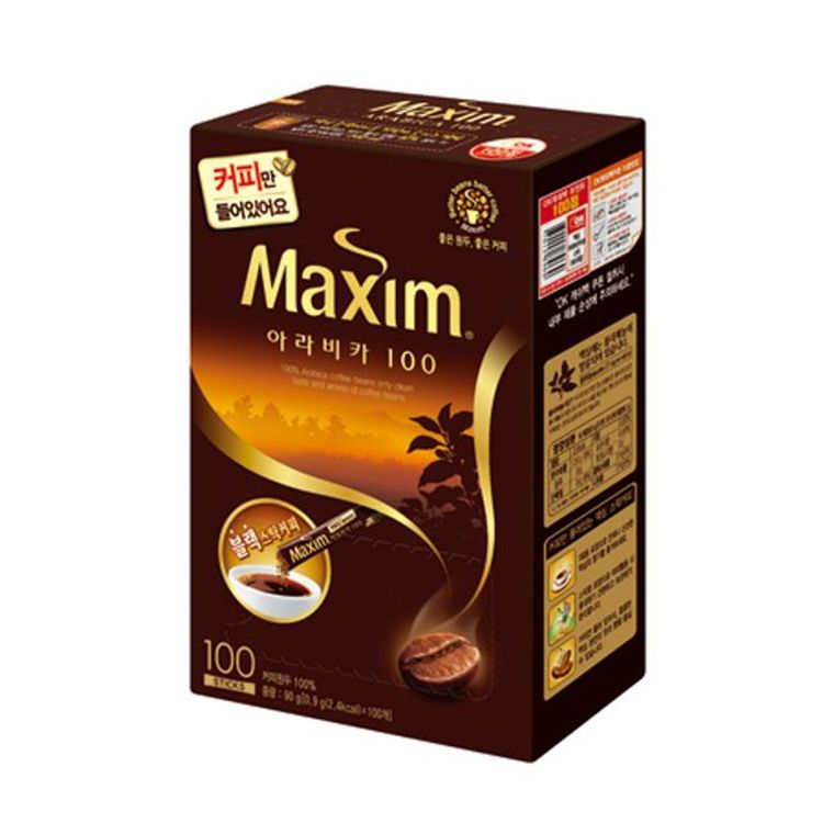동서식품 맥심아라비카블랙 무설탕 90g 09g X 100t 홈플러스 택배배송