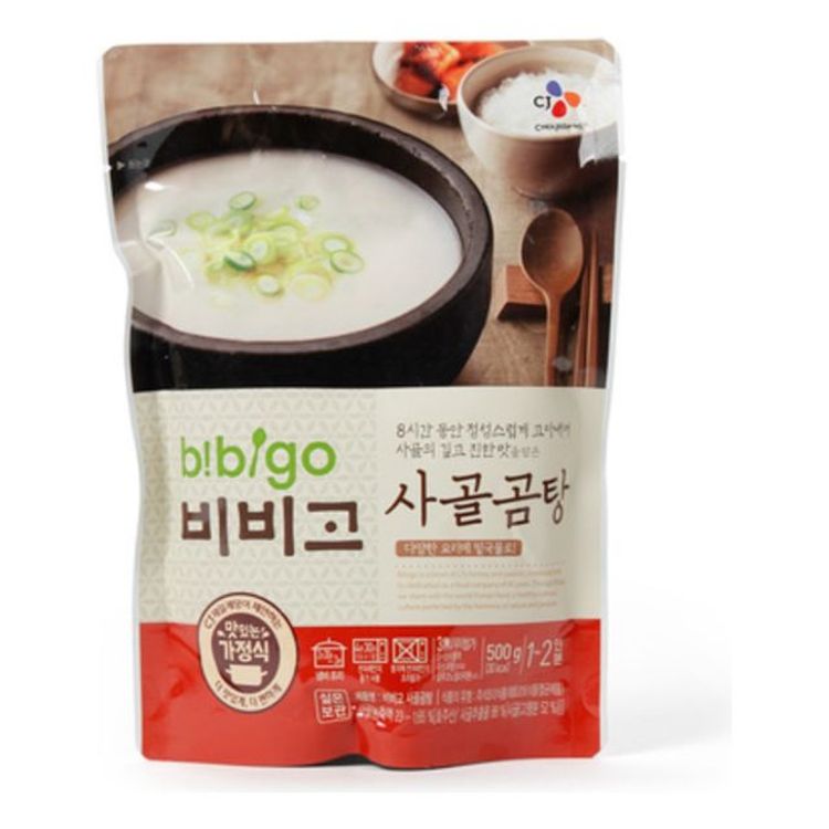 Cj제일제당 비비고사골곰탕 500g 즉석탕 간편조리 홈플러스 택배배송
