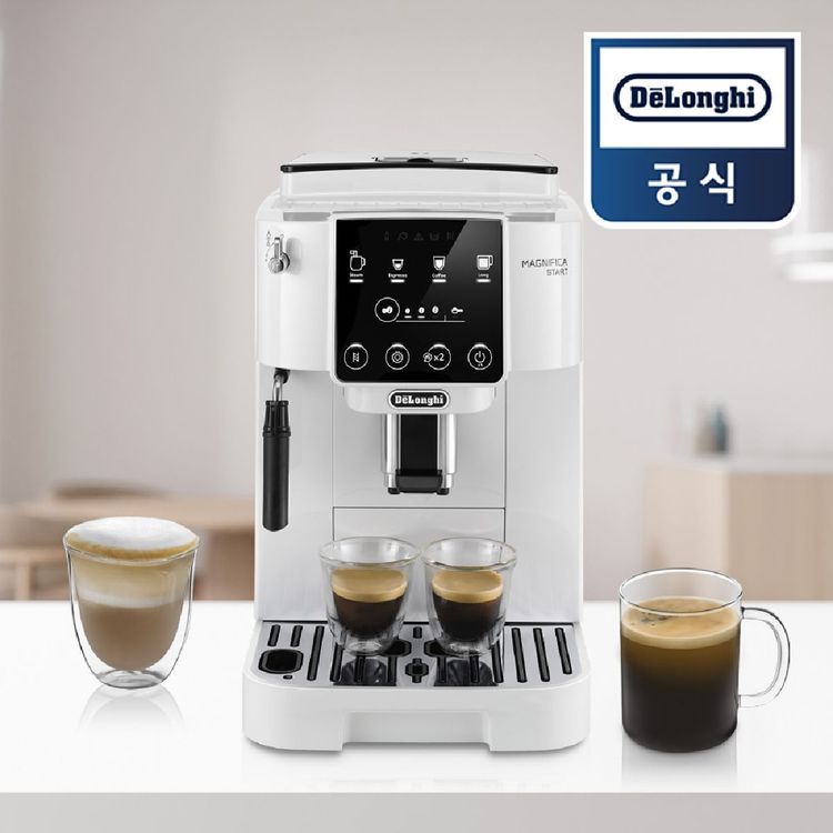 드롱기 전자동 커피머신 시드니 롱 화이트 Krecam22020w 홈플러스 택배배송
