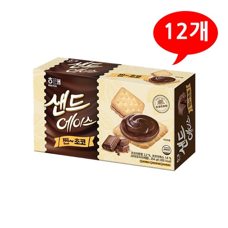 7200320 샌드 에이스 찐초코 204gx12개 홈플러스 택배배송