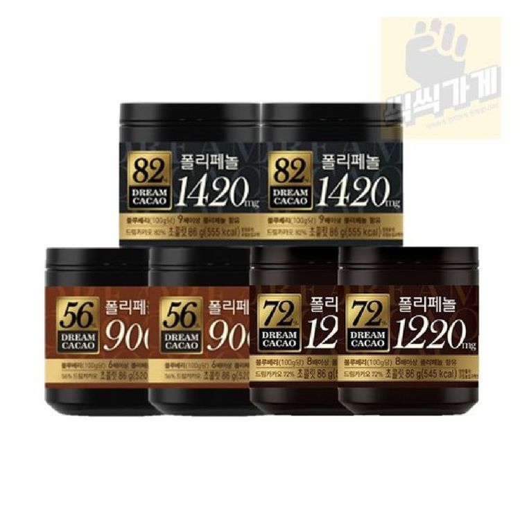 드림카카오 (56%, 72%, 82%) 86g 두개씩 | 홈플러스 택배배송