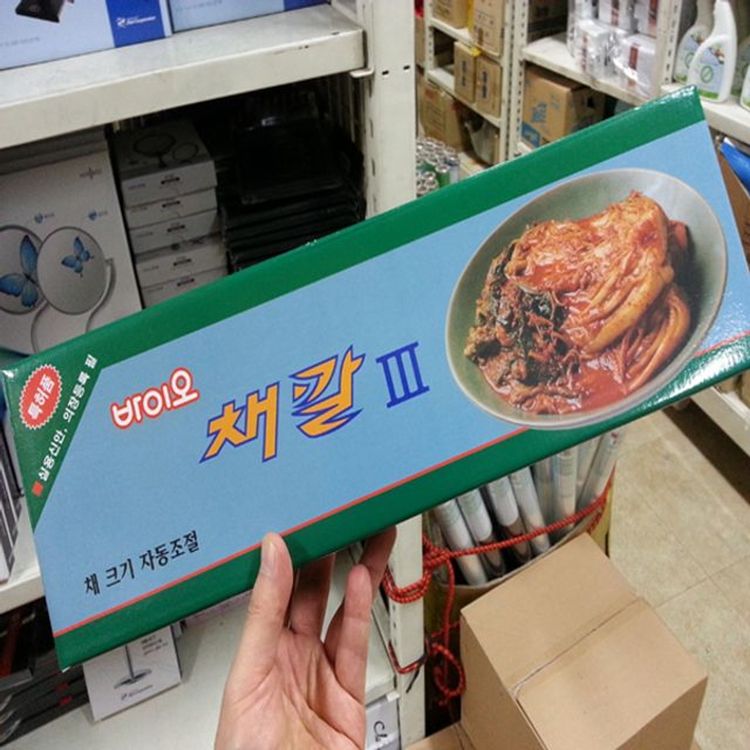 이태리산업 실용적인 N6153240c23 바이오채칼3 슬라이서 채썰기 강판 무생채 홈플러스 택배배송