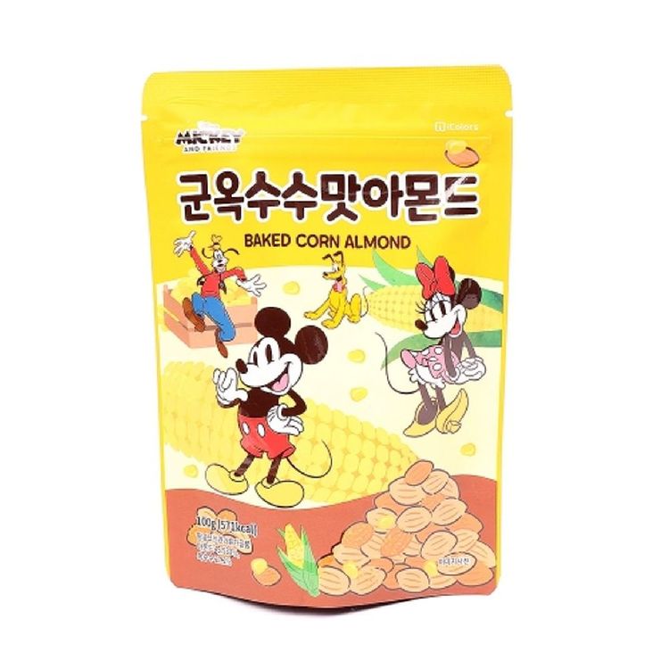 디즈니 군옥수수맛 아몬드 100g 1박스 24개입 홈플러스 택배배송