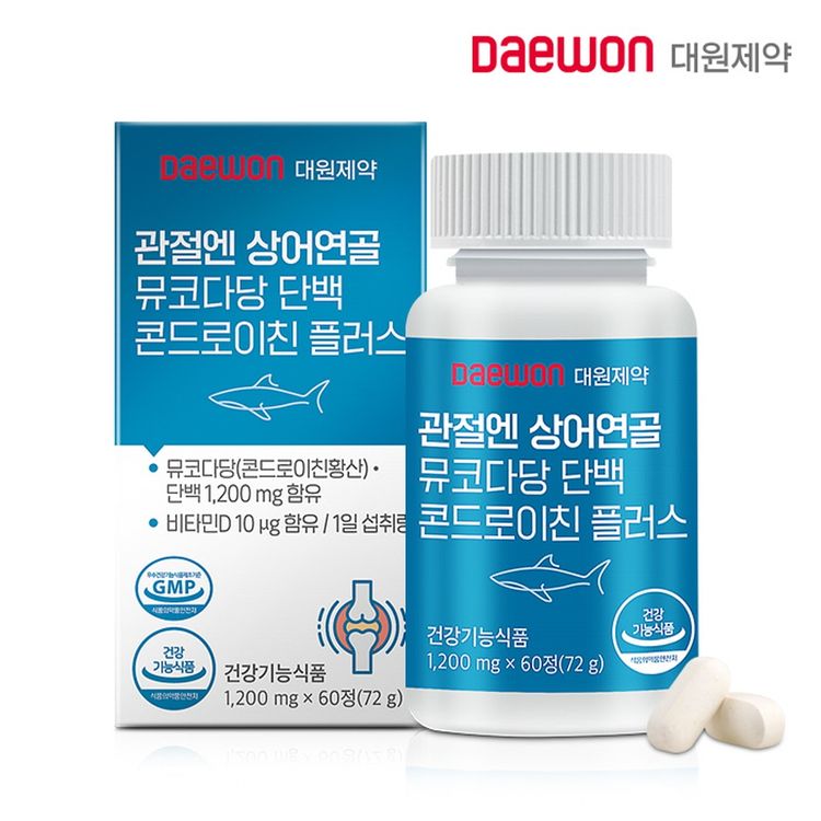 대원제약 관절엔 상어연골 뮤코다당 단백 콘드로이친 플러스 A0900 홈플러스 택배배송