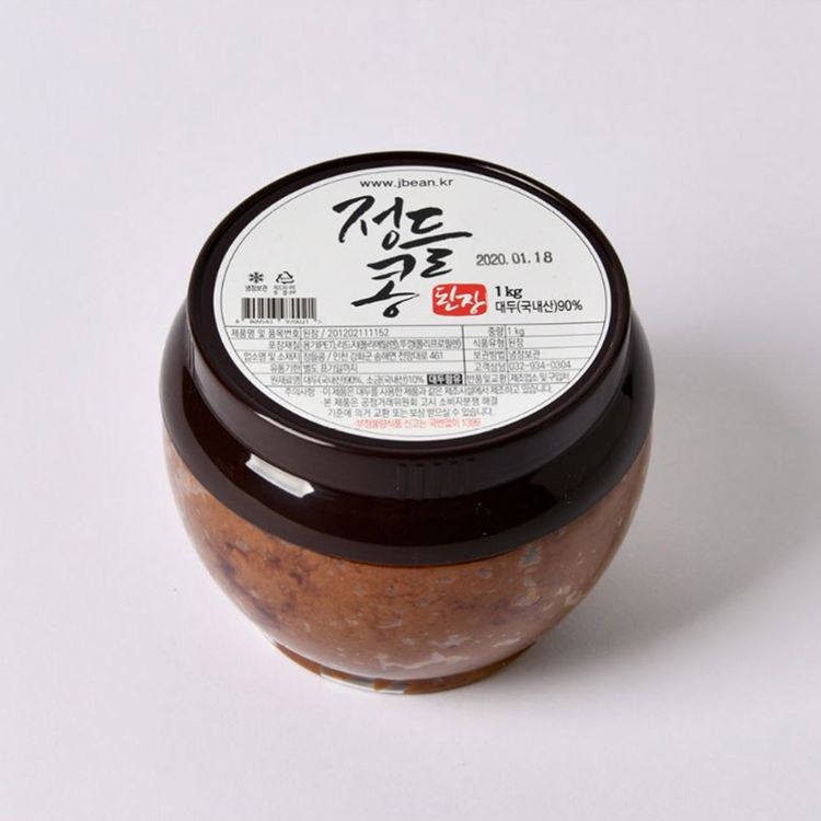 강화도 시골 집된장 100 국산 메주 저염 재래식 된장 1kg 홈플러스 택배배송