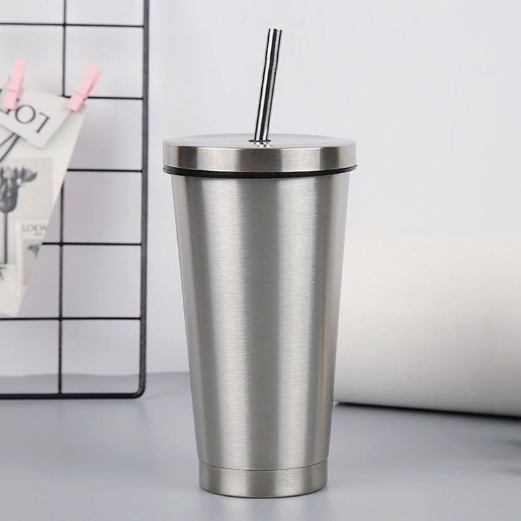 어반 실용적인 N7132ab7f19 보온보냉 빨대텀블러500ml 실버 이중진공컵 홈플러스 택배배송