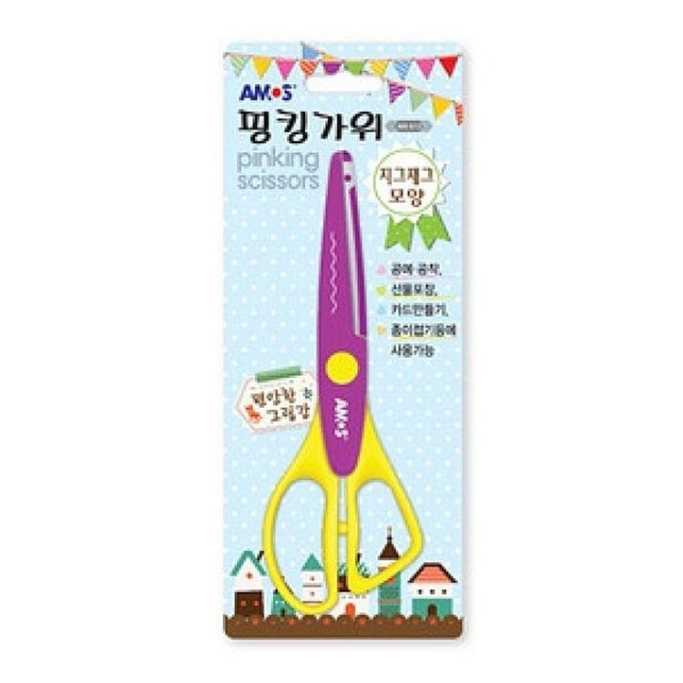 지그재그핑킹가위대문구 스테플러 철재류 가위 홈플러스 택배배송