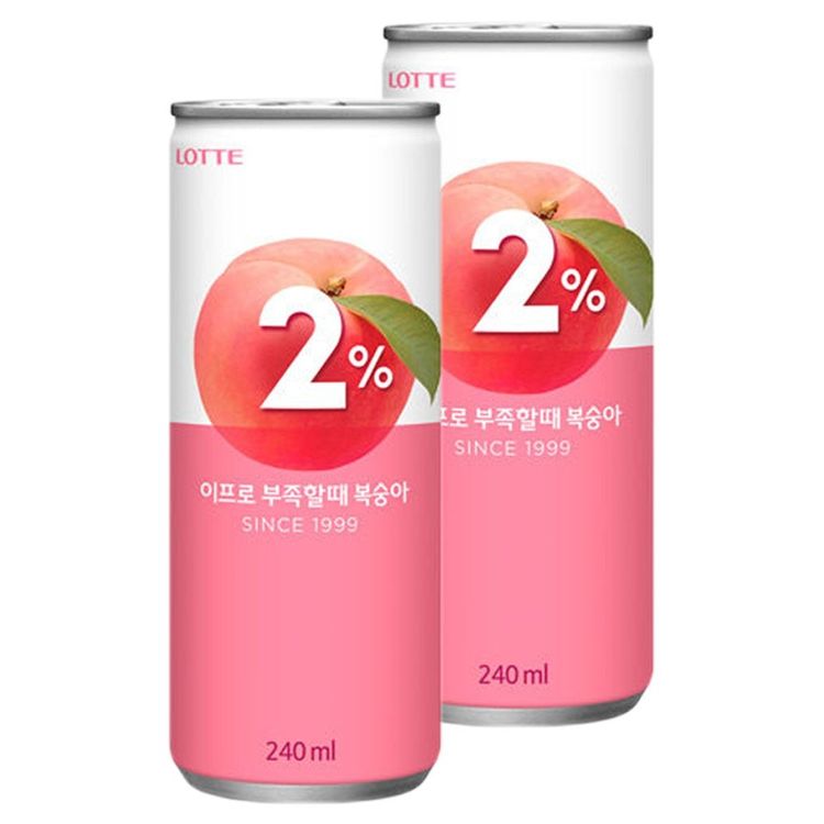롯데 이프로 복숭아 240ml X 60캔 30캔 2박스 홈플러스 택배배송