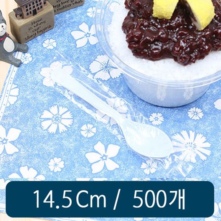 빙수스푼 실용적인 N6093c92df 145cm 백색 개별포장 B형 500개 홈플러스 택배배송