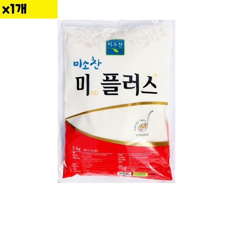 식자재 식재료 도매 미플러스 미소찬 3kg 1개 홈플러스 택배배송