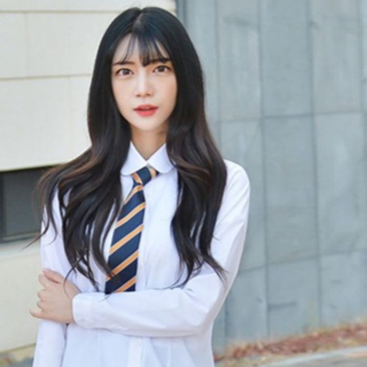 교복몰 여성 둥근카라 화이트 교복셔츠 둥근카라 그레이체크 교복 교복구매 여자교복 남자셔츠 홈플러스 택배배송