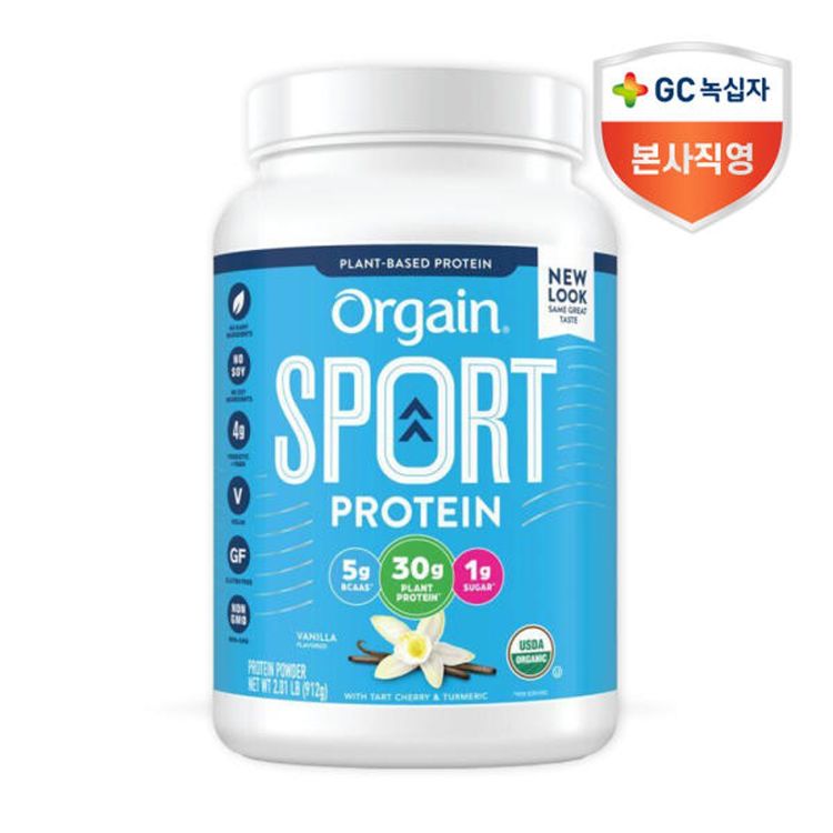 올게인 유기농 식물성 스포츠 프로틴 바닐라맛 912g 홈플러스 택배배송