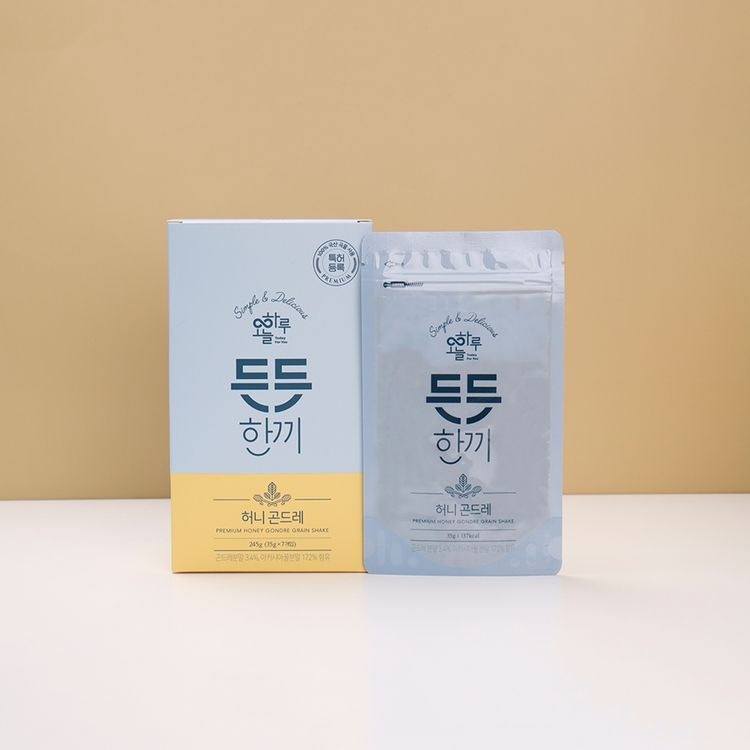 푸른든든한끼 허니곤드레 35g 7팩 식사대용 쉐이크 선식 홈플러스 택배배송