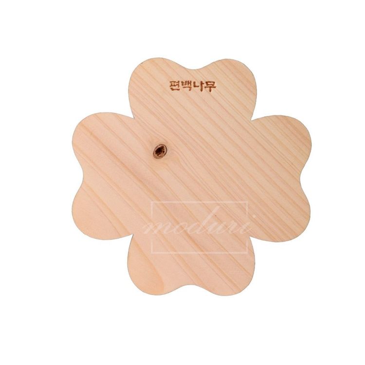순수편백나무 실용적인 N616380f194 크로바 무타공 티코스터 컵받침 1p 까페 홈플러스 택배배송