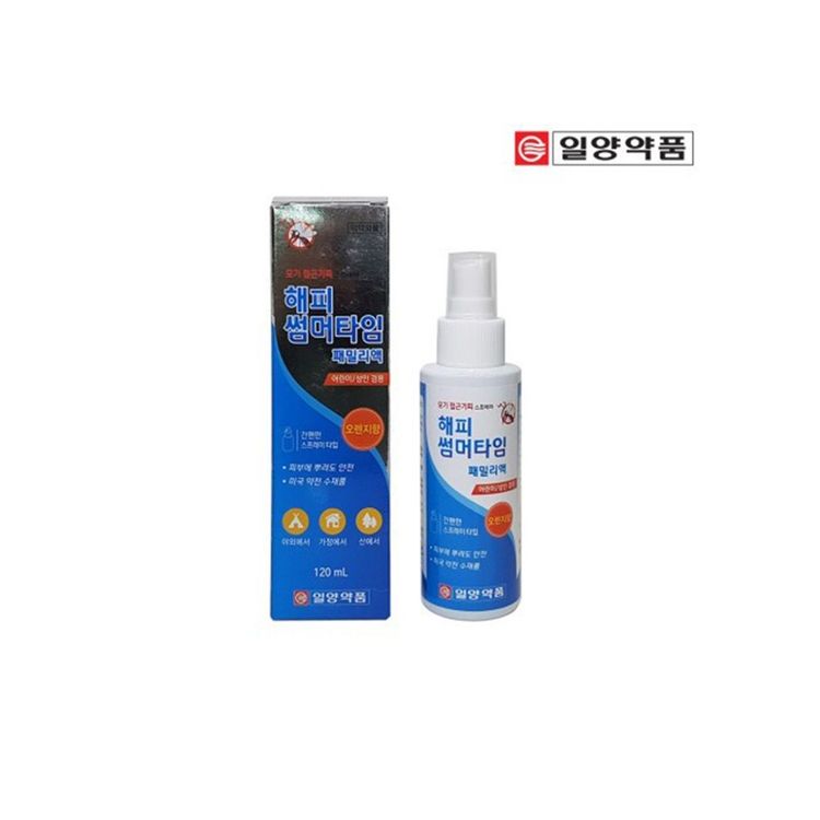 일양 해피썸머타임 모기기피제 패밀리액120ml 홈플러스 택배배송